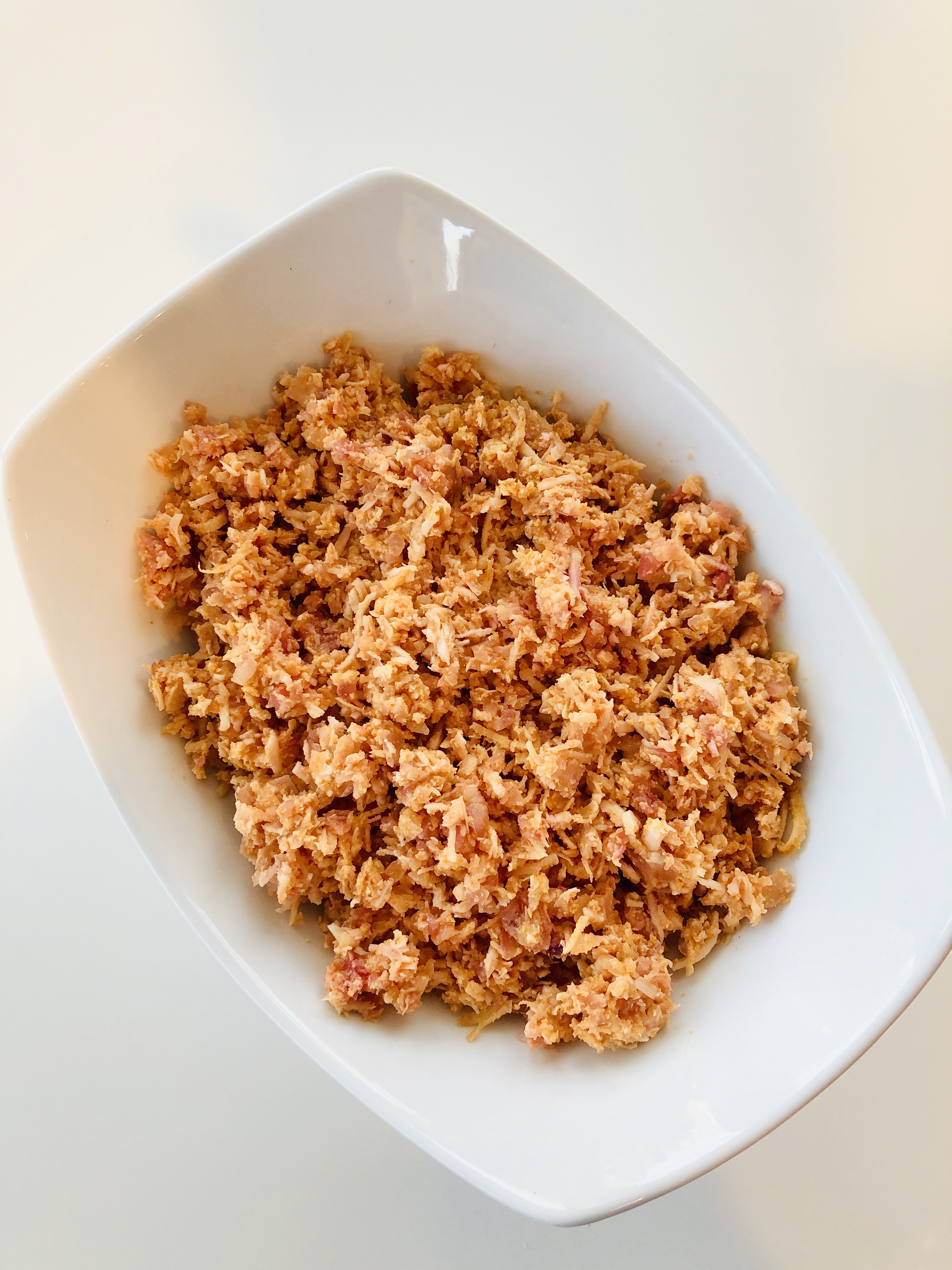 Sri Lankan coconut sambol – Burrata & Bhaturas